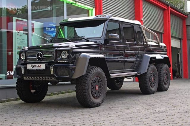 Mercedes-Benz G63 6X6 SUV - incredible 6-wheel monster that can be ...